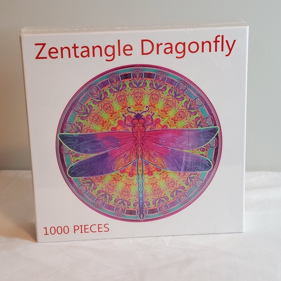 zentangle | Games | Zentangle Circular Dragonfly Puzzle 00 Pieces ...